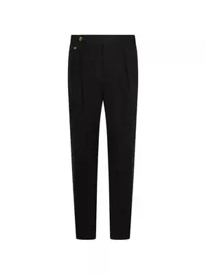 Brunello Cucinelli Straight-leg Trousers - Black