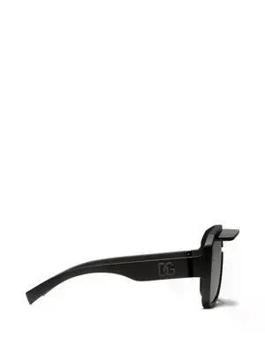 Dolce & Gabbana Visor-style Geometric Sunglasses