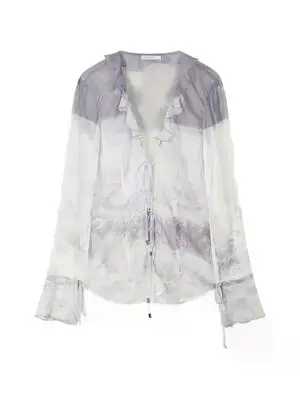 Patrizia Pepe Ruffle Blouses