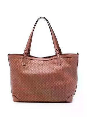Gucci Medium Craft Tote Bag - Brown