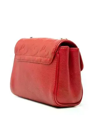 LOUIS VUITTON 2015 Monogram Empreinte Saint Germain Bb - Red