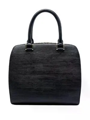 LOUIS VUITTON 1998 Epi Pont Neuf Pm Handbag - Black