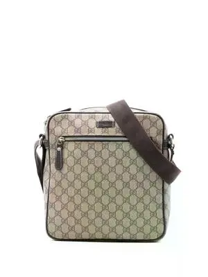 Gucci Gg Supreme Crossbody Bag - Neutrals