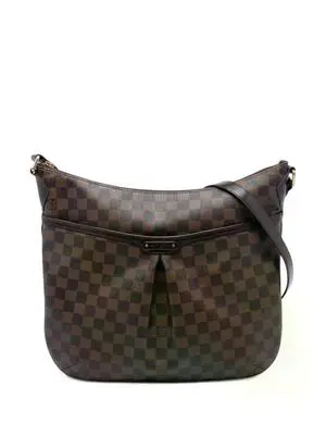 LOUIS VUITTON Damier Ebene Bloomsbury Gm Crossbody Bag