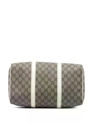Gucci Gg Supreme Joy Boston Bag - White