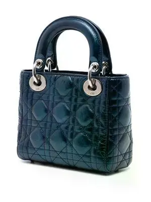 Dior 2014 Mini Lady Satchel - Blue