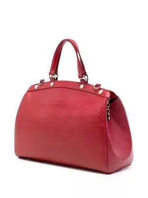 LOUIS VUITTON Epi Brea Mm Satchel - Red