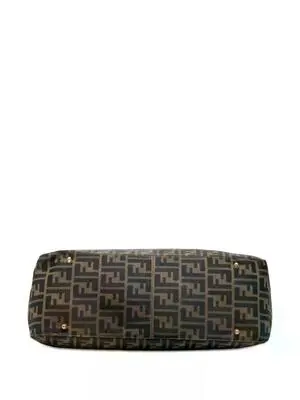 Fendi 2000-2010 Zucca Canvas Twins Tote Bag