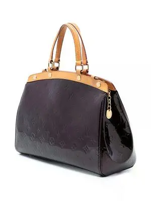 LOUIS VUITTON 2013 Monogram Vernis Brea Mm Satchel