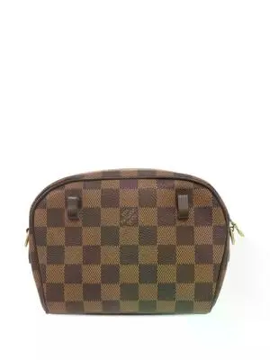 LOUIS VUITTON Damier Ebene Ipanema Pochette Crossbody Bag - Brown