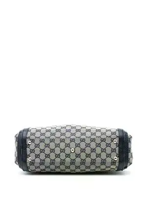 Gucci Gg Canvas Bella Satchel - Neutrals