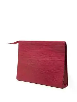 LOUIS VUITTON 2016 Epi Toiletry Pouch 26 - Red