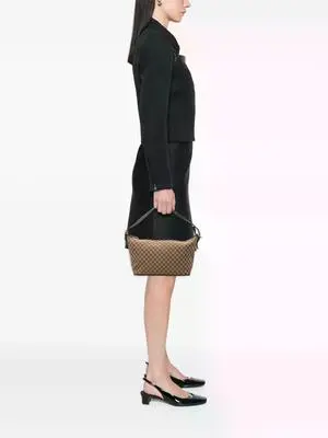 Celine 2000 Macadam Canvas Shoulder Bag