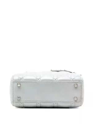 Dior 2016 Mini Lambskin Cannage Lady Satchel
