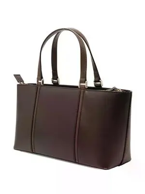 Burberry Leather Handbag - Brown