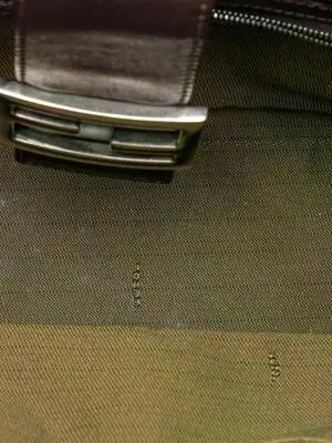 Fendi 2000-2010 Zucca Canvas Shoulder Bag