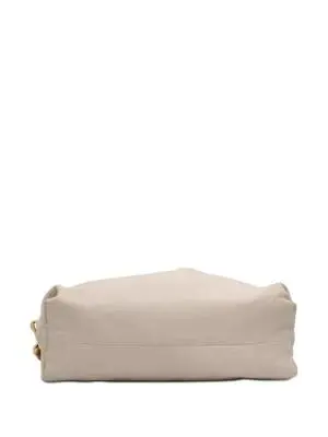 Bottega Veneta 2012-2026 Lambskin Chain Pouch - White