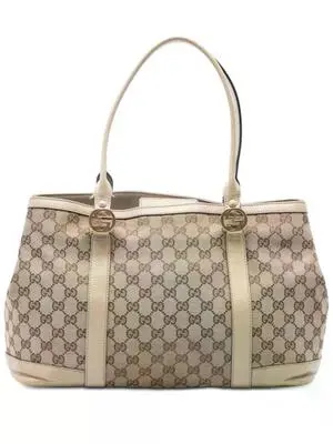 Gucci Gg Canvas Miss Gg Tote Bag - Neutrals