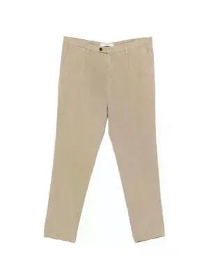 BRIGLIA 1949 Pleated Pressed-crease Trousers