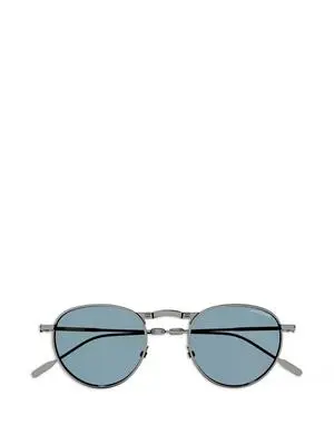 Montblanc Round-frame Sunglasses - Grey
