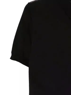 CENERE GB Short-sleeve Polo Shirt - Black