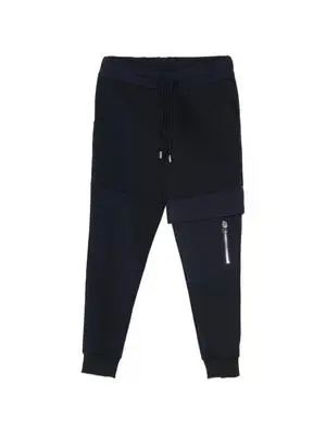 LES HOMMES Panelled Track Pants