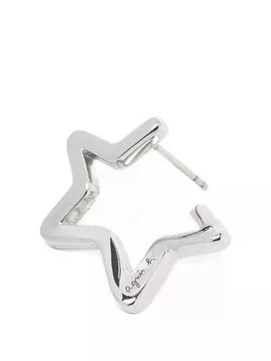 AGNES B. Star Stud Earrings - Silver