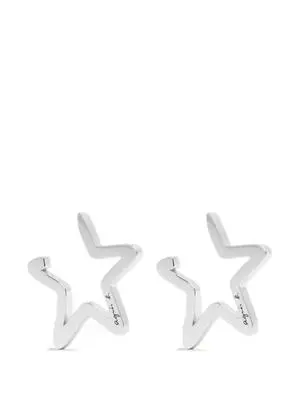 AGNES B. Rock Star Earrings - Silver