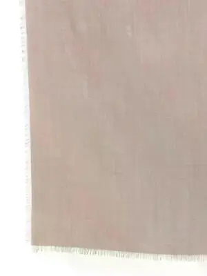 RIER Frayed-edge Wool Scarf - Neutrals