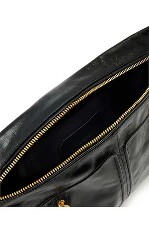 ALLSAINTS Leather Clutch - Black