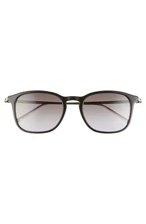 FERRAGAMO Classic Logo 53mm Rectangle Sunglasses