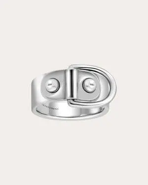 STATEMENT Rivet Sterling Ring - Silver