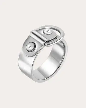 STATEMENT Rivet Sterling Ring - Silver