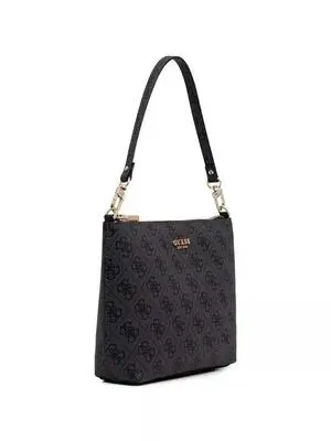 Guess Monogram Bucket Bag With Pouch