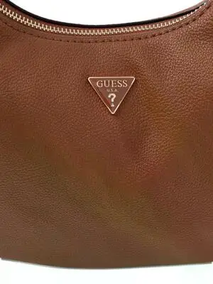 Guess Logo-plaque Tote Bag - Brown