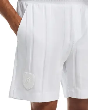 BOSS X World Cup Luxe Huxley 7 Stripe Shorts - White