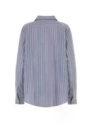 KURO Striped Piping Shirt