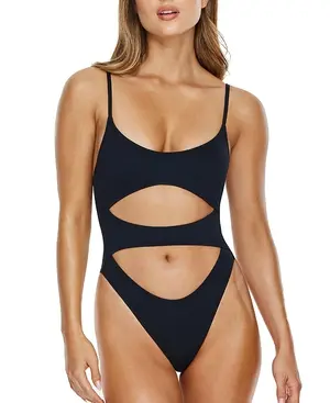 GOTTEX Midnight Cut Out One Piece - Black