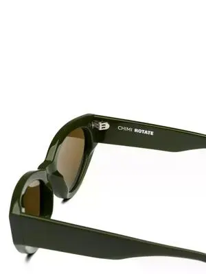 Chimi Rotate 06 Cat-eye Sunglasses - Green