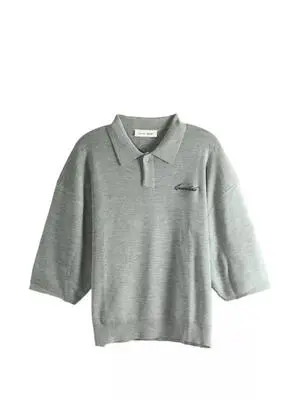 Fear Of God Signature 90's Polo Sweater - Grey