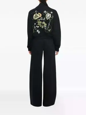 Off-White Bookish Logo-print Wide Leg Trousers