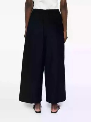 TOTEME Drawstring Patch-pocket Trousers
