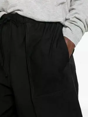 TOTEME Drawstring Patch-pocket Trousers