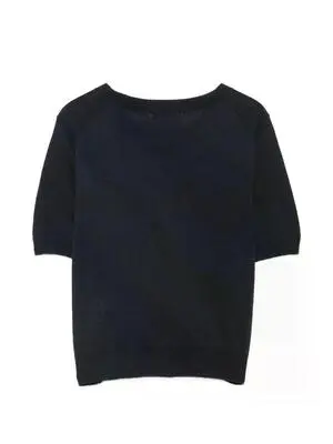 DUNST Short-sleeve Sweater - Blue