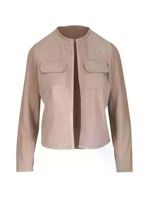 Kiton Two-pocket Suede Jacket