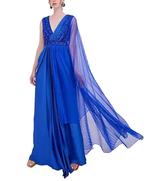 Raishma Sleeveless Evening Dresses