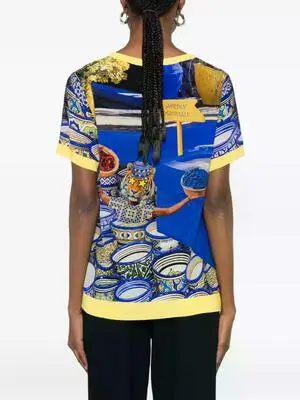 The Artistylist Graphic-print T-shirt - Blue