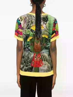 The Artistylist Graphic-print T-shirt - Blue