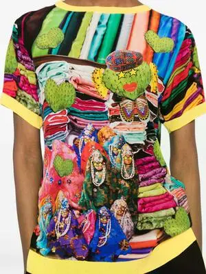 The Artistylist Graphic-print T-shirt - Blue