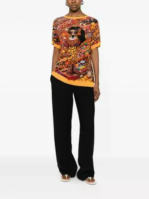 The Artistylist Graphic-print T-shirt - Orange